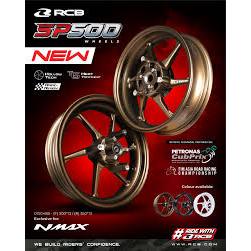 RCB RACING SPORT RIM NMAX 155 2020 / NMAX 155 V2 SP500 & SP 500 300/350 ...
