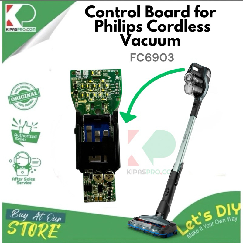 CONTROL BOARD PHILIPS CORDLESS VACUUM FC6901 | Shopee Malaysia