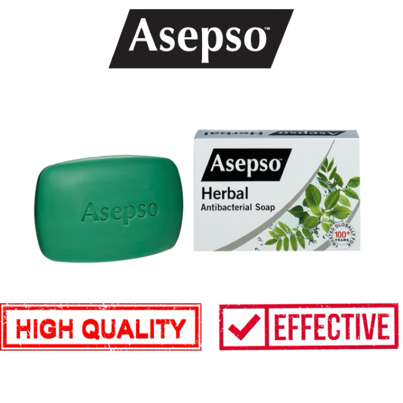 Asepso Herbal Antibacterial Soap (Original 80g) | Shopee Malaysia
