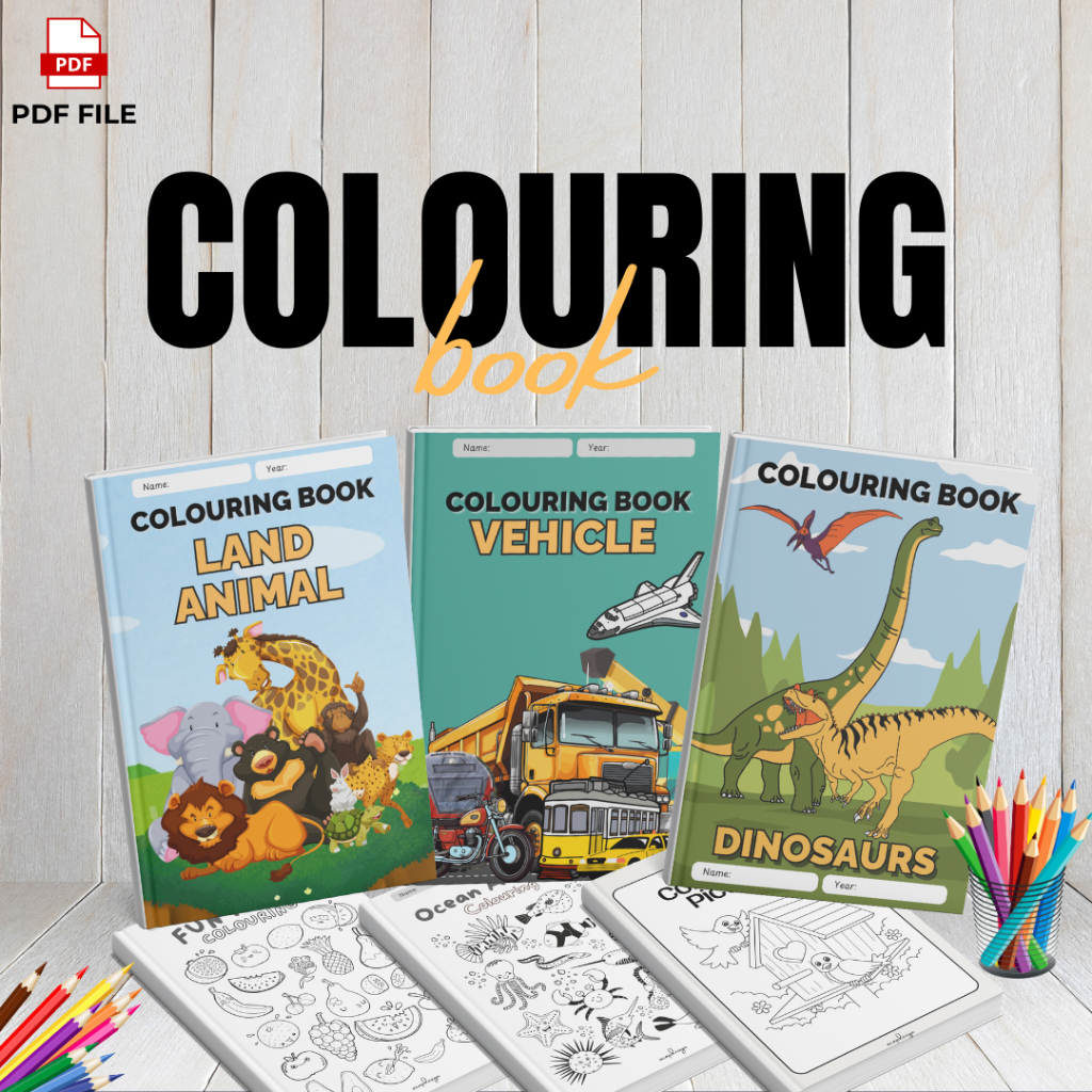 BUKU MEWARNA DIGITAL KANAK-KANAK | Shopee Malaysia