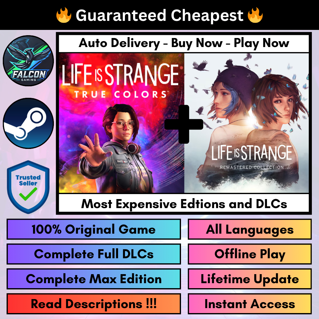 Life is Strange Remastered + True Colors [Auto Delivery] [Full DLC ...