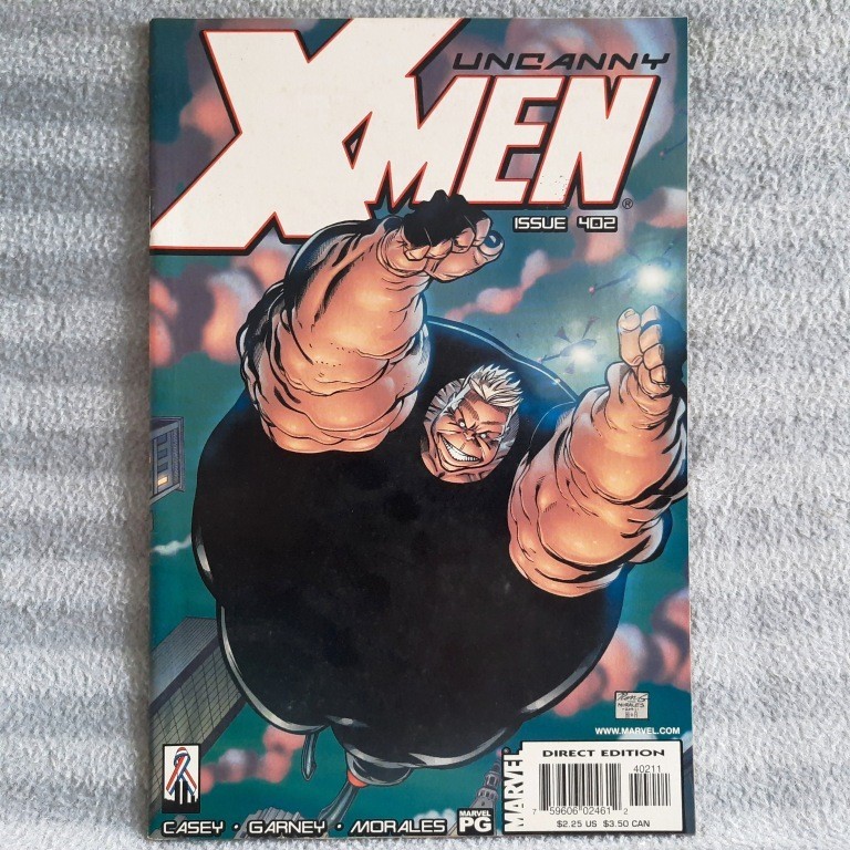 Uncanny X-Men #402 (1st Series Marvel Comics) Ron Garney, Joe Casey ...