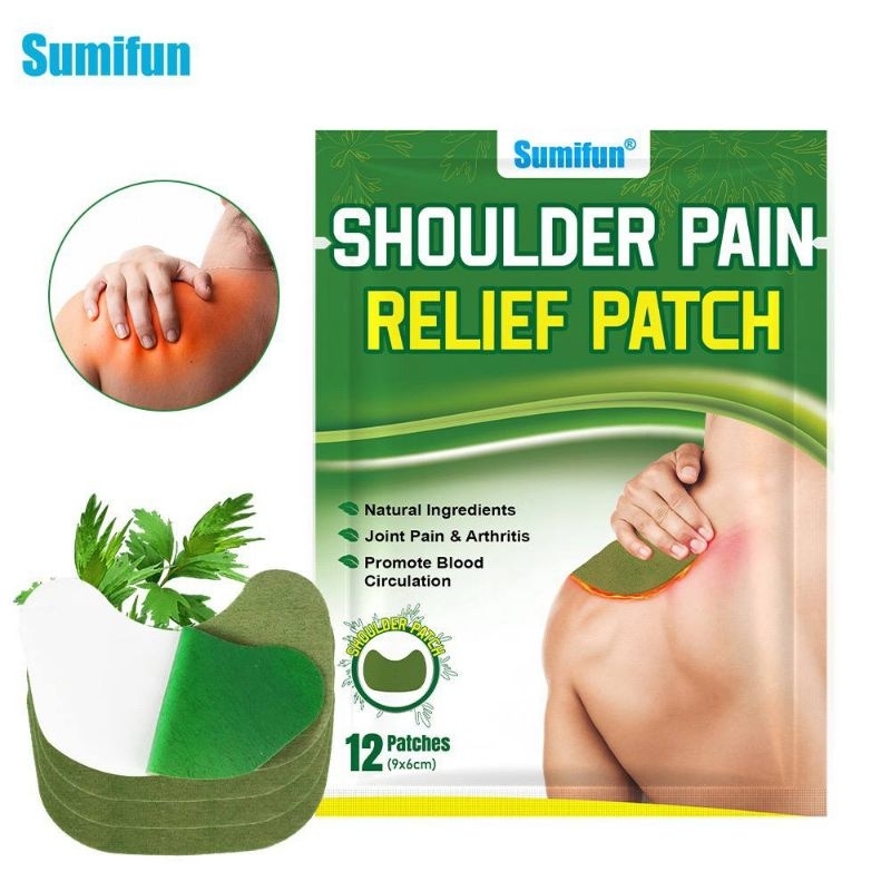 SHOULDER PAIN RELIEF PATCH Tampalan Melegakan Sakit Bahu Membuang angin ...