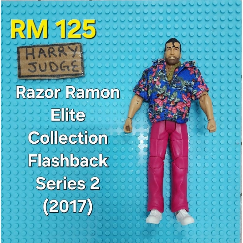 WWE Elite Flashback Series 2 Razor Ramon aka Scott Hall | Shopee Malaysia