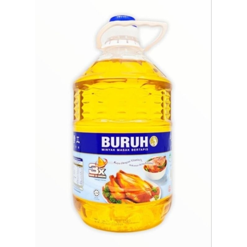 Buruh Cooking Oil (3kg) NATIONWIDE DELIVERY Labour Cooking Oil | Shopee ...