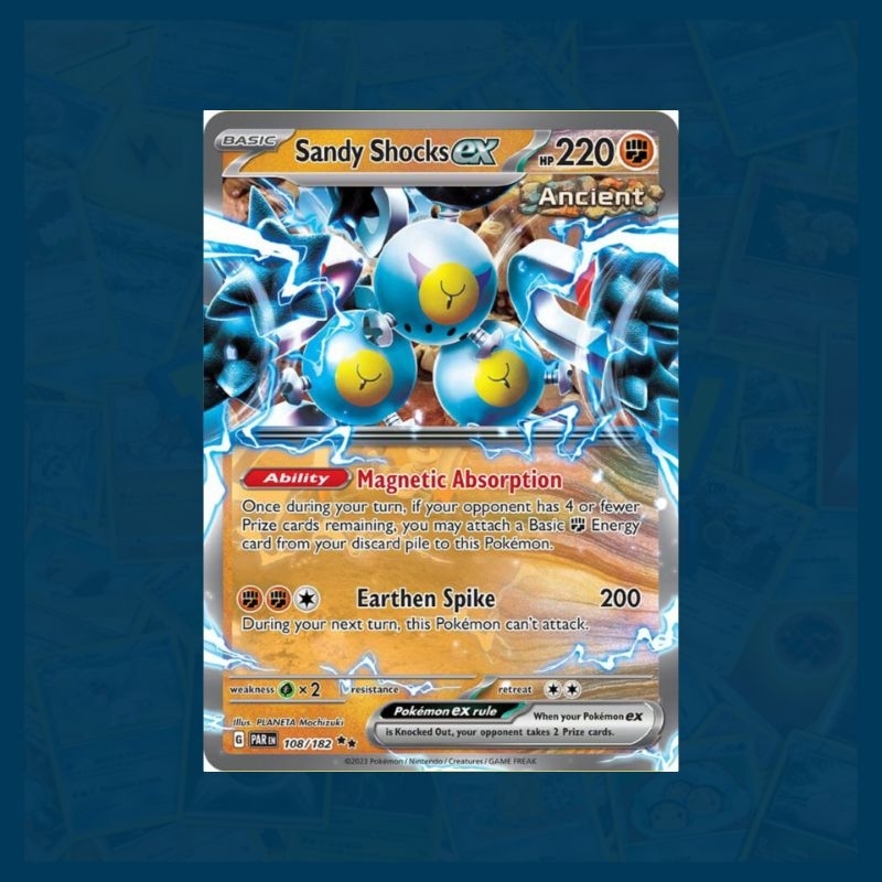 Sandy Shocks Ex (108/182) Ultra Rare | Paradox Rift | Pokemon TCG Card ...