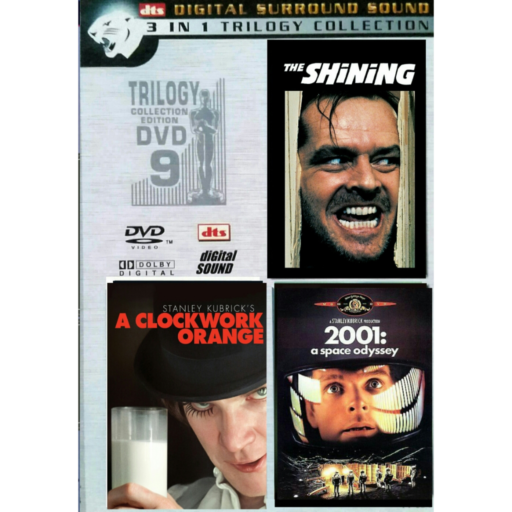 Stanley Kubrick MOVIE TRILOGY 3 IN 1 DVD | Shopee Malaysia