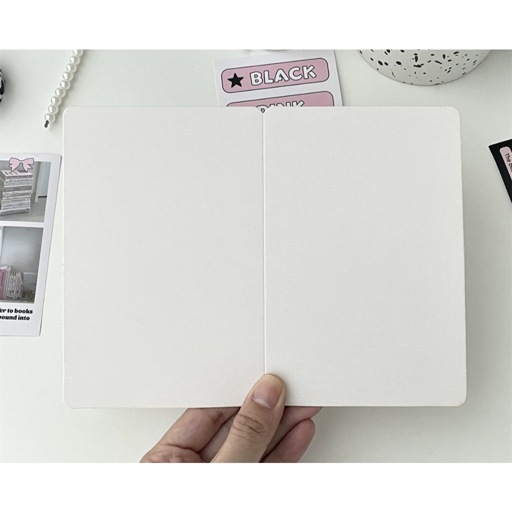 [Ready stock] 50 Sheets Pack Simple Blank Folded Card - For Photocard ...
