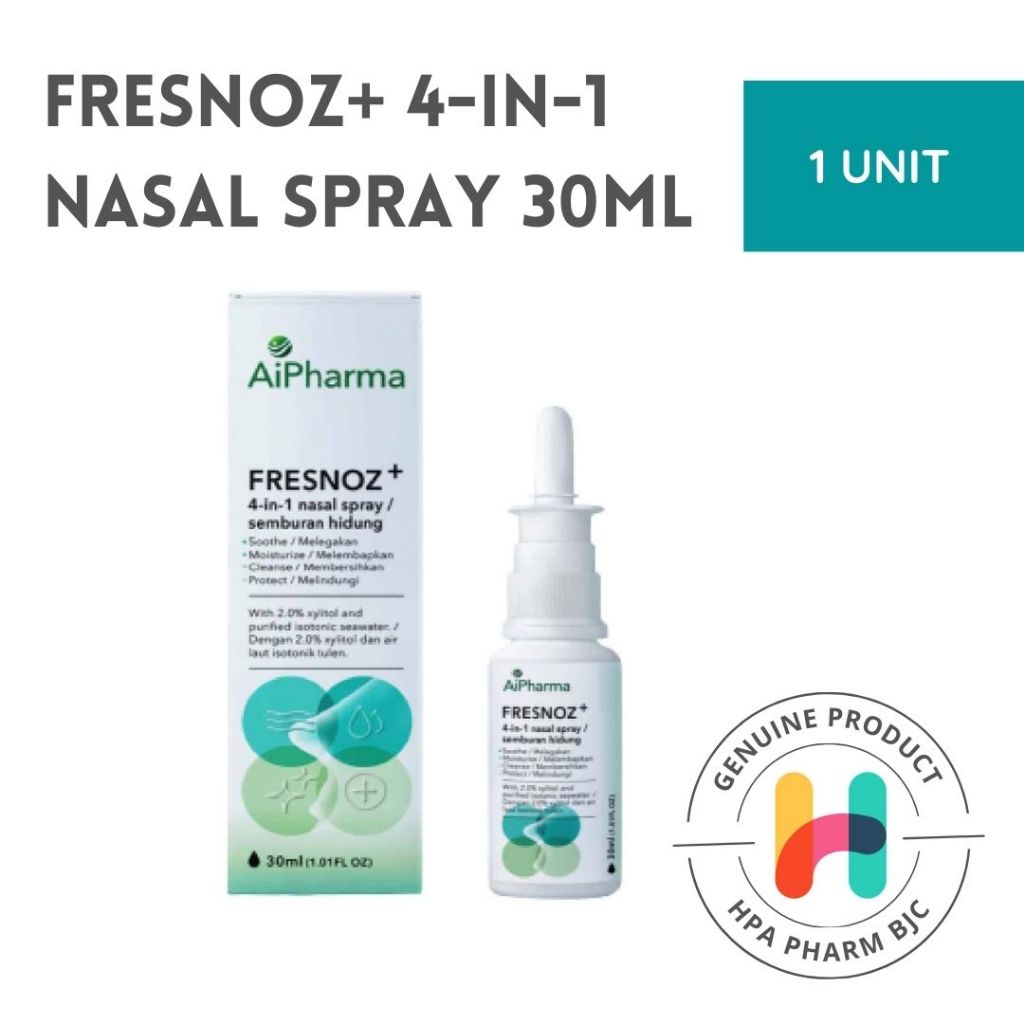 FRESNOZ+ Nasal Spray 4-in-1 [relieve nasal congestion, allergies ...