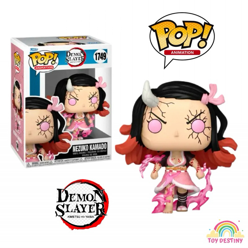 Funko Pop Animation Demon Slayer Nezuko Kamado Number 1749 Original ...
