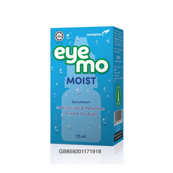 [NEW PACKAGING]EYE-MO / EYEMO EYE DROPS (REGULAR / MOIST) 7.5ML / 15ML ...