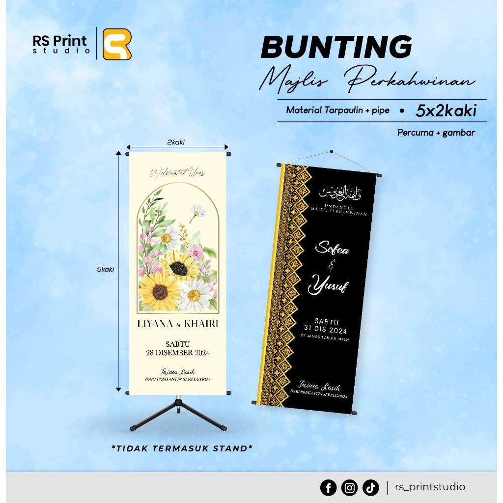 Bunting Majlis Perkahwinan | Shopee Malaysia