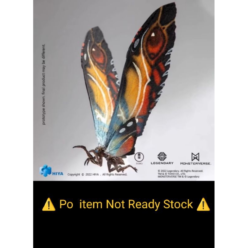 Hiya Toys Godzilla: King of the Monsters (2019) Mothra Emerald action ...