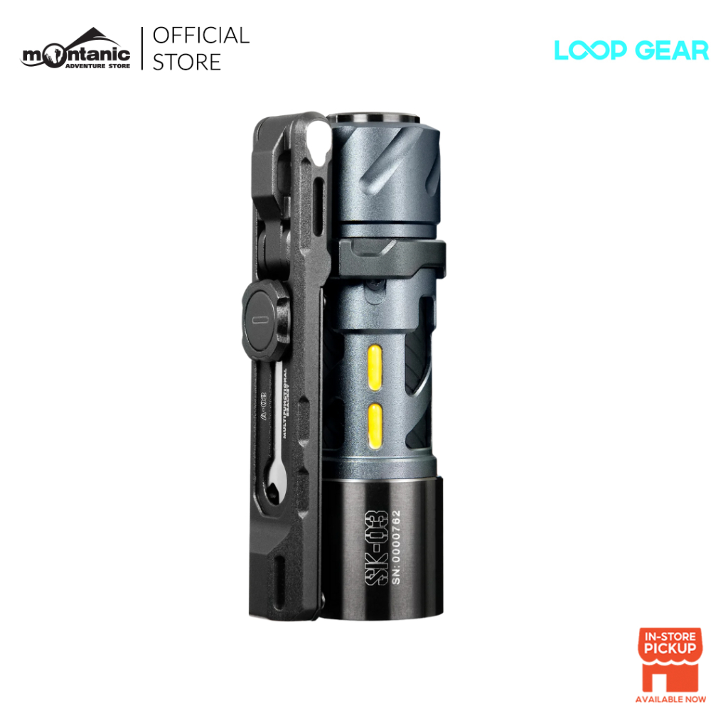 Loop Gear 6500K Philip Pro LED Flashlight 1000 Lumens 120 Meters ...