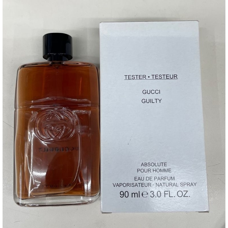 Gucci Guilty Absolute Pour Homme 90ml edp Tester | Shopee Malaysia
