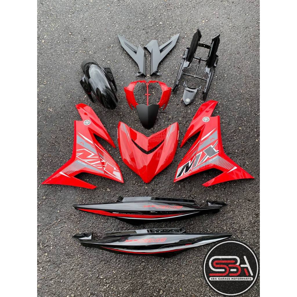 COVERSET BODYSET YAMAHA Y Y15 Y15ZR YSUKU V1 V2 MX KING RED 2021 NEW DESIGN ORIGINAL EQUIPMENT ...