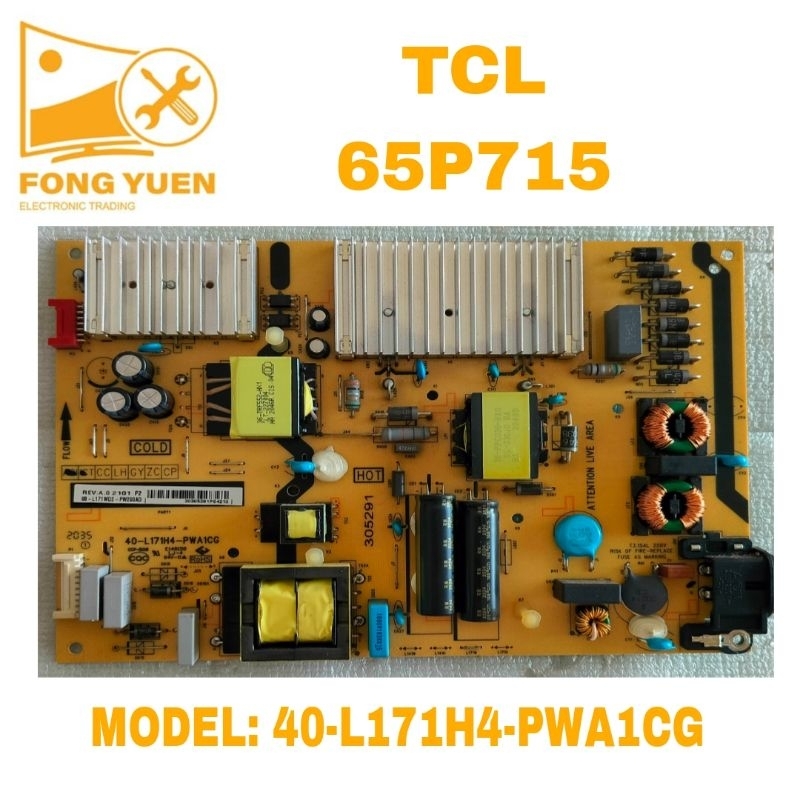 TCL TV POWER BOARD 65P715 | Shopee Malaysia