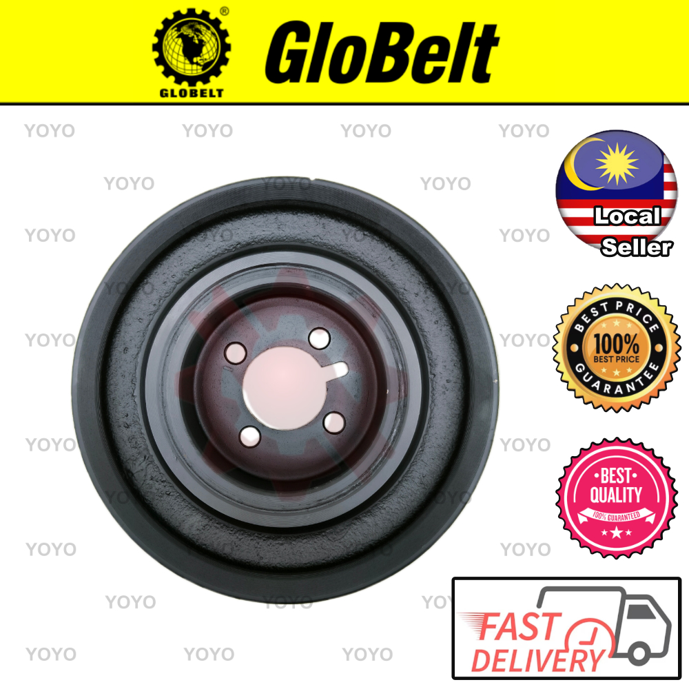 (GloBelt) MD145529 Proton Saga 12V, Wira 1.3/1.5 (4PK-RUBBER) Crank ...