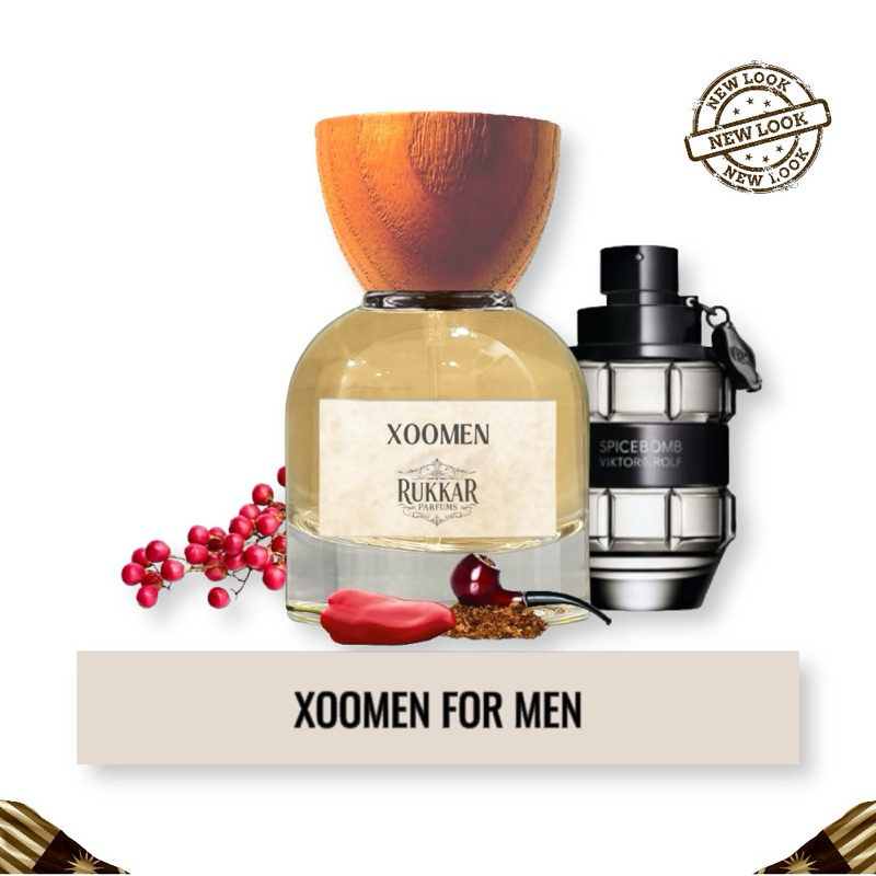 Rukkar Perfume XOOMEN - Perfume Lelaki, Aroma Penuh Energi, Berani dan ...
