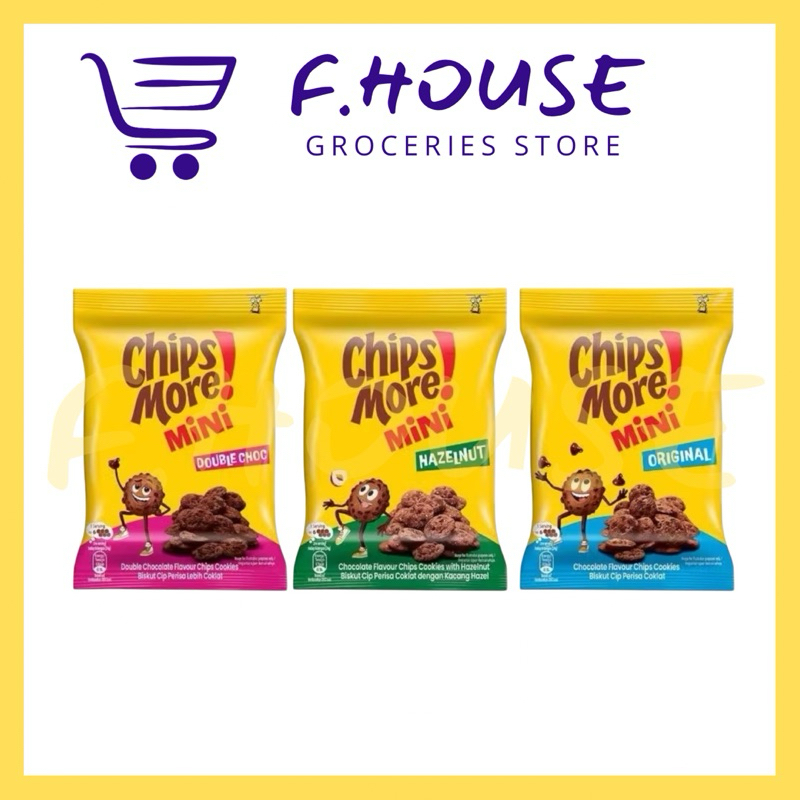 Chipsmore Mini Original/ Double Chocolate / Hazelnut (72g) | Shopee ...