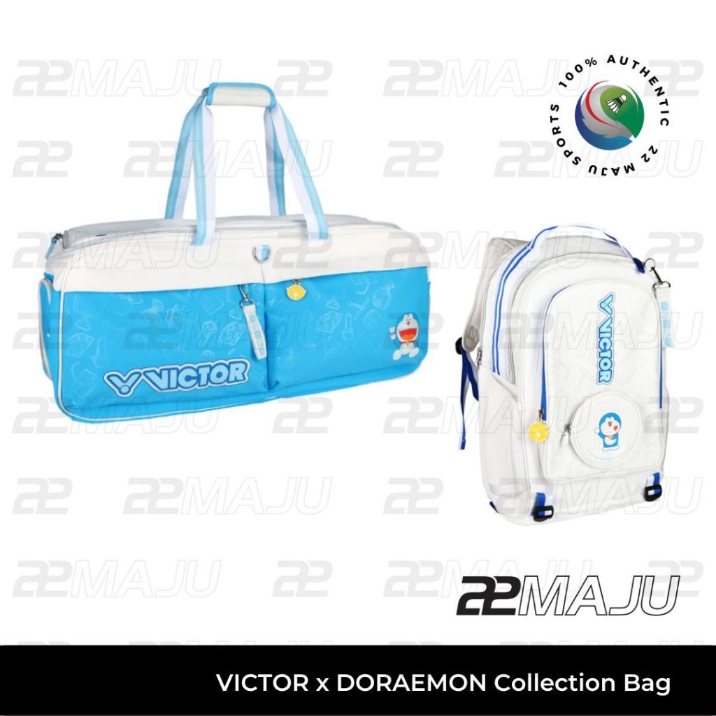 VICTOR x DORAEMON Collection Rectangular Racket Bag BR5635DRM Backpack ...