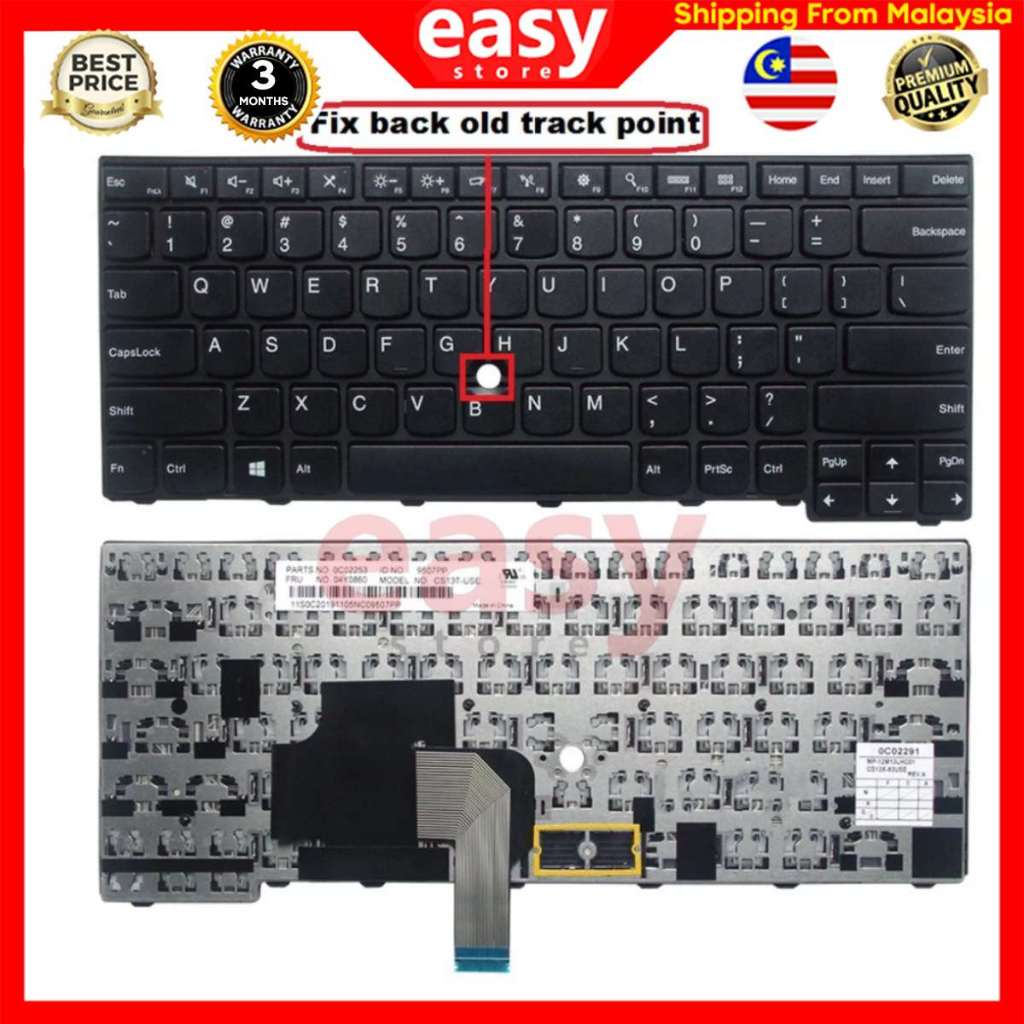 Lenovo Thinkpad T440 T431 T431S E431 T440P E440 L440 T450 T450S T460 L450 L460 L470 T440E Laptop ...