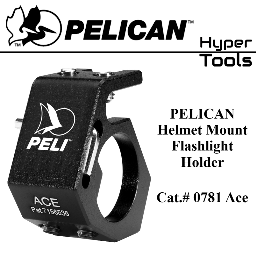 PELICAN Helmet Mount Flashlight Holder Cat.# 0781 Ace | Shopee Malaysia