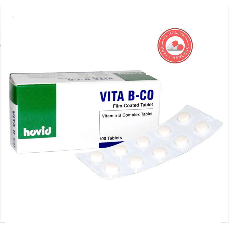 Hovid Vitamin B-Complex 100tablet (Exp:10/2027) | Shopee Malaysia