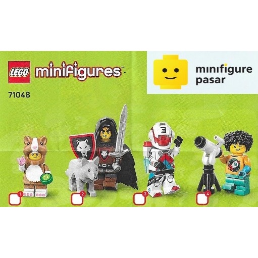 Lego 71048 Collectible Minifigures Series 27 - Hamster Costume Fan ...