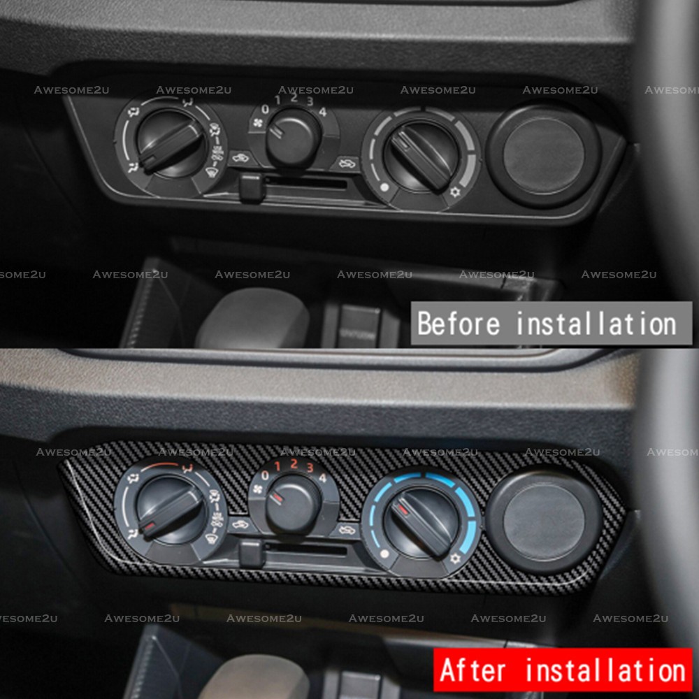 Modish Perodua New Axia 2023-2025 LOW SPEC AC Switch Panel Frame Cover ...