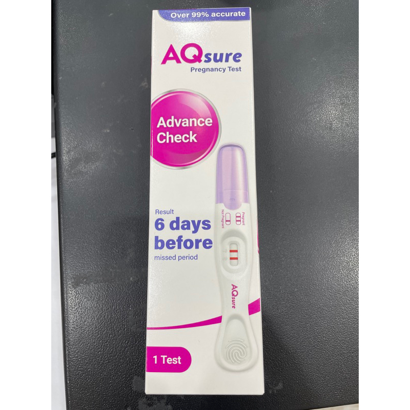 AQsure advance check pregnancy test 1s | Shopee Malaysia