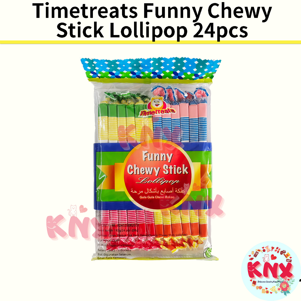 Funny Chewy Stick Candy 24pcs | Shopee Malaysia
