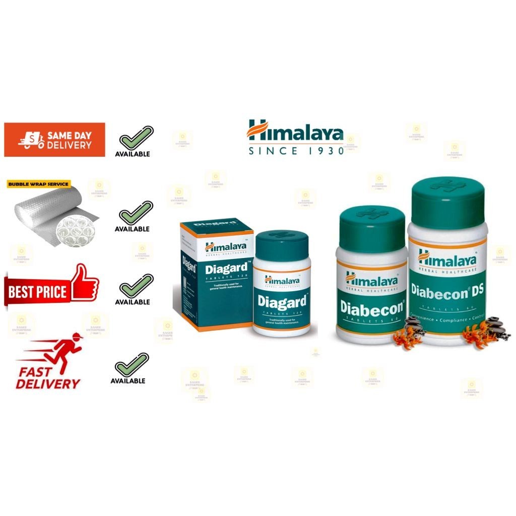 Diagard HIMALAYA 60 TABLET - DIAGARD - DIABECON - DIABECON DS | Shopee ...