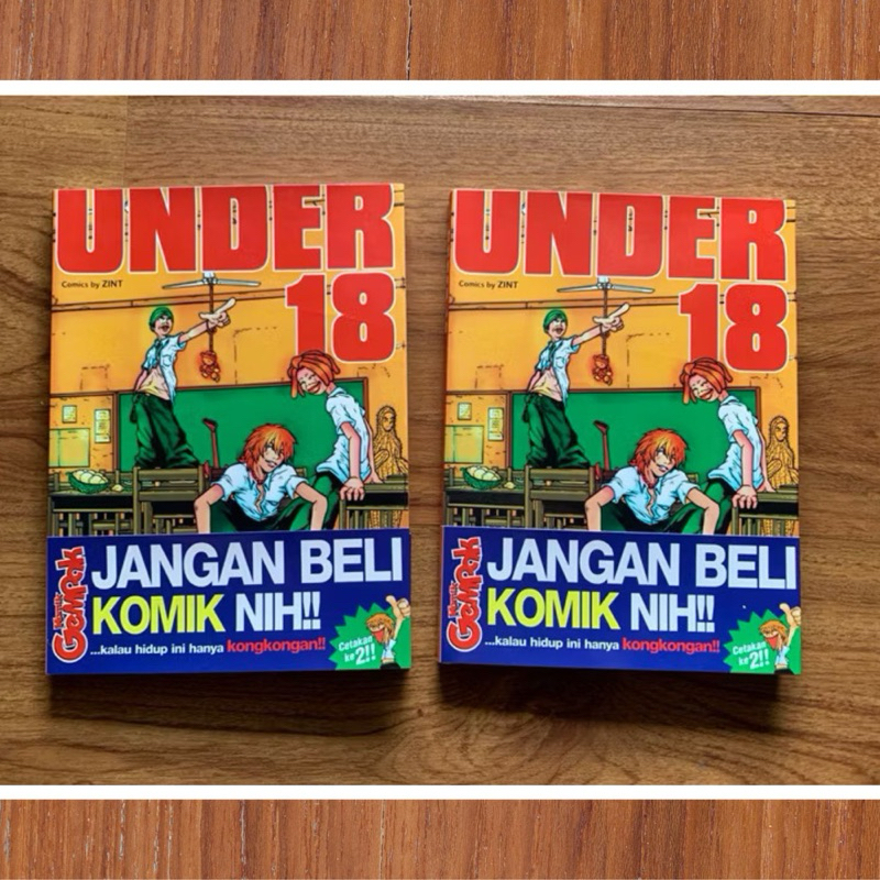 Komik Under 18 Karya Zint Gempakstarz preloved ☠️ | Shopee Malaysia