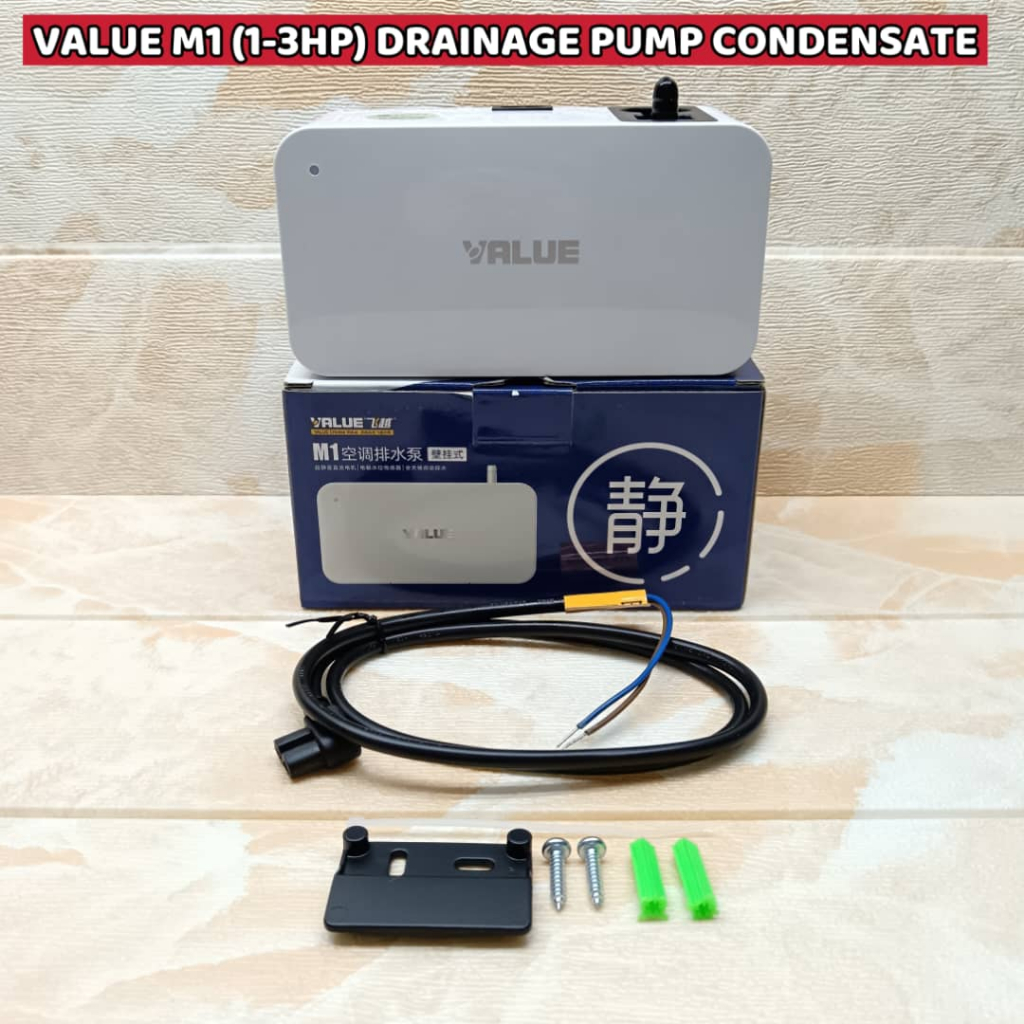 VALUE M1 (1-3HP) drainage pump condensate airconditioning indoor silent ...