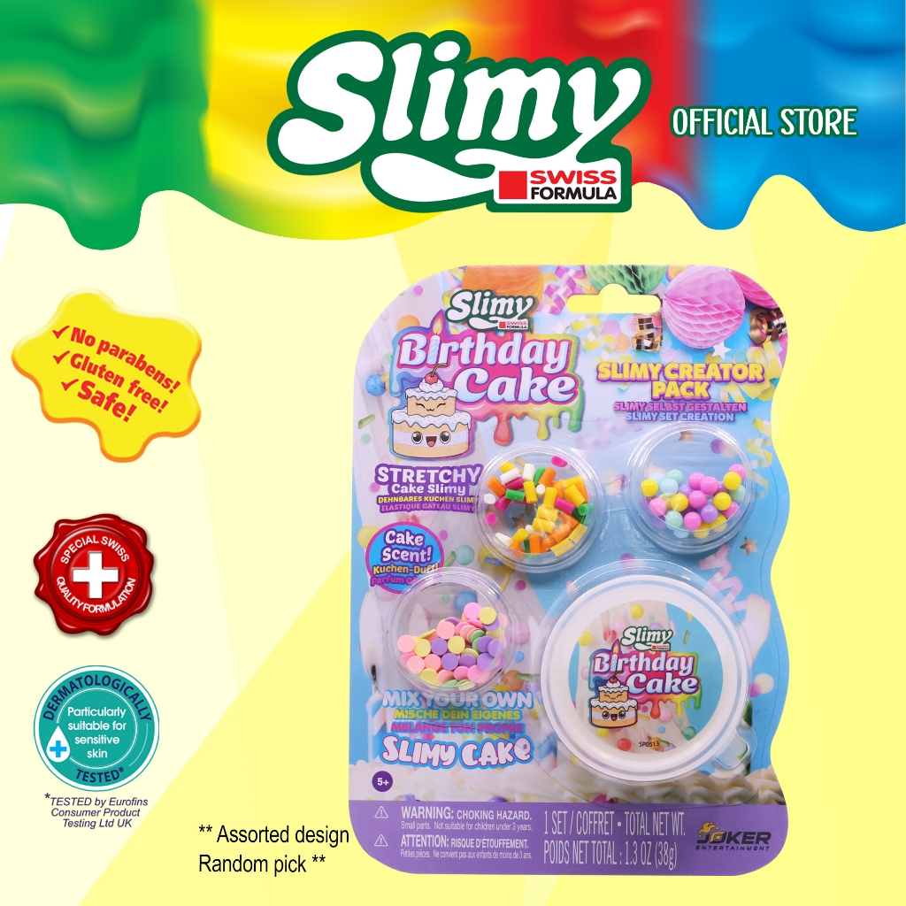 Slimy Creator Pack Mix Your Own Scented Slime Set - Assorted Colour ...