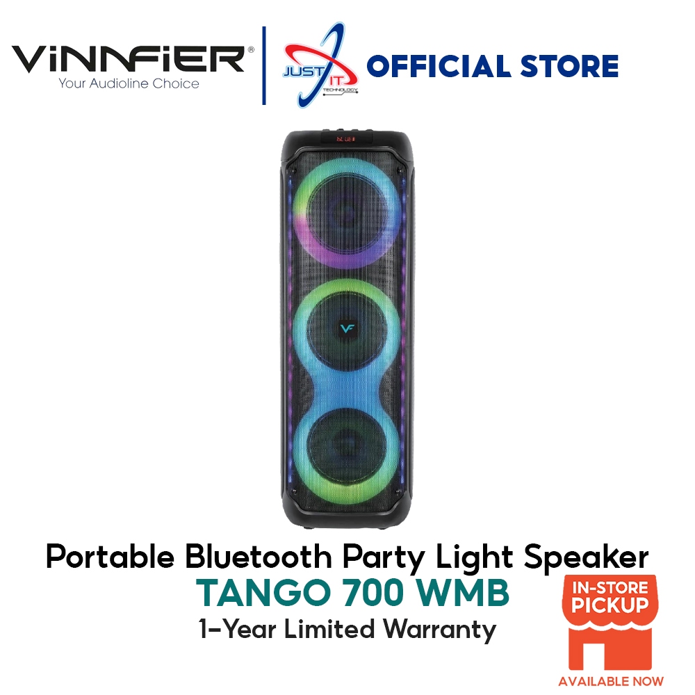 VINNFIER TANGO 700 WMB PORTABLE BLUETOOTH PARTY LIGHT SPEAKER | Shopee Malaysia