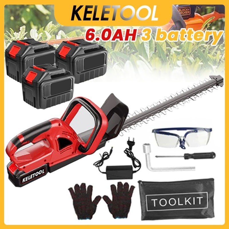 Hedge Trimmer Cordless with Battery and Charger Included, 22 inch ...