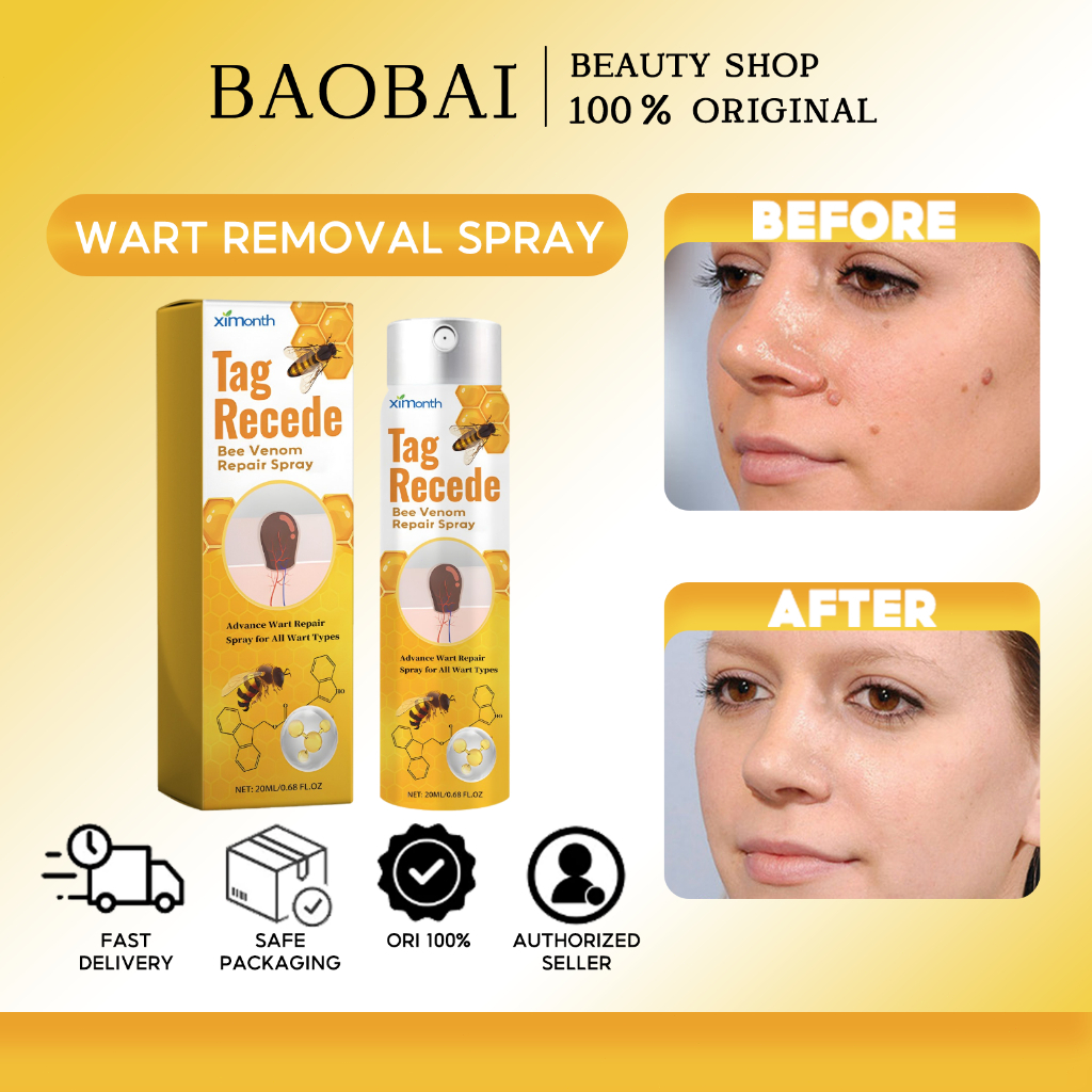 Tag Bee Venom Repair Spray Wart Removal Spray Ubat Ketuat Buang Tahi ...