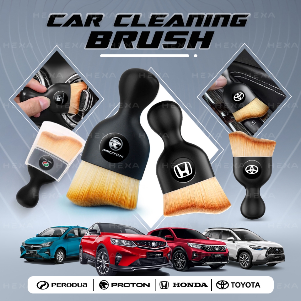 [𝐂𝐥𝐞𝐚𝐧𝐢𝐧𝐠 𝐁𝐫𝐮𝐬𝐡] Proton Perodua Honda Toyota Detailing Soft Tools Car ...