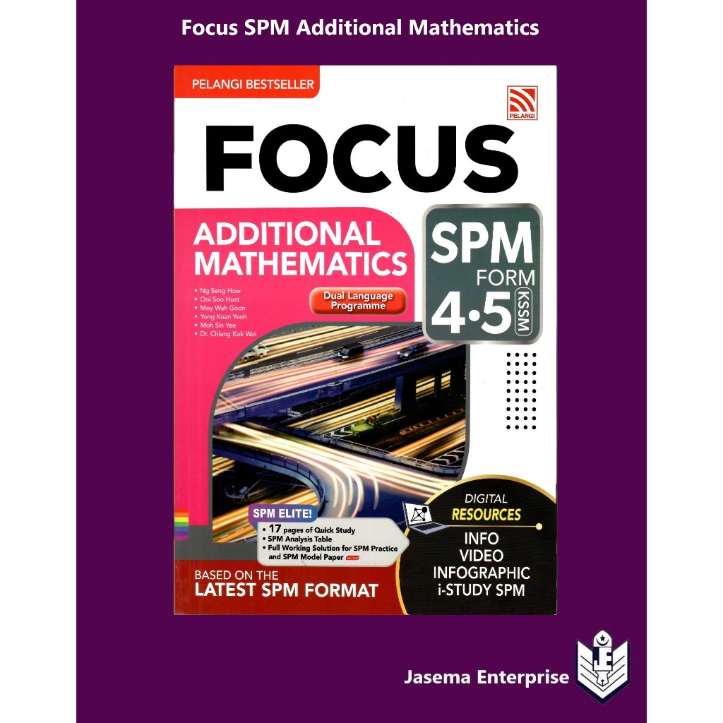 Focus SPM Additional Mathematics Form 4.5 | Shopee Malaysia