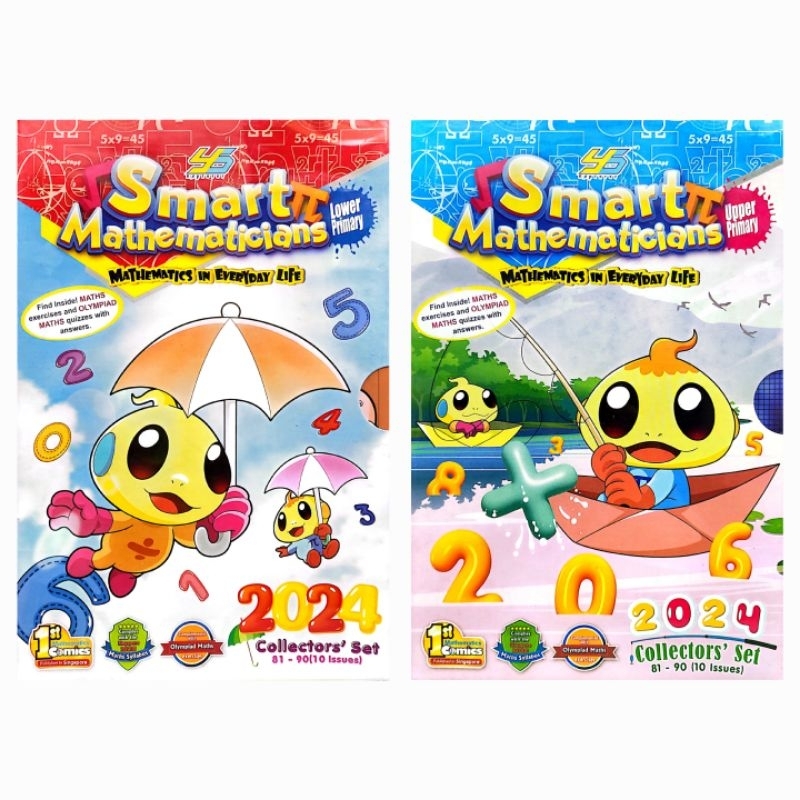 SMART MATHEMATICIANS 2024 (LOWER & UPPER PRIMARY ) | Shopee Malaysia
