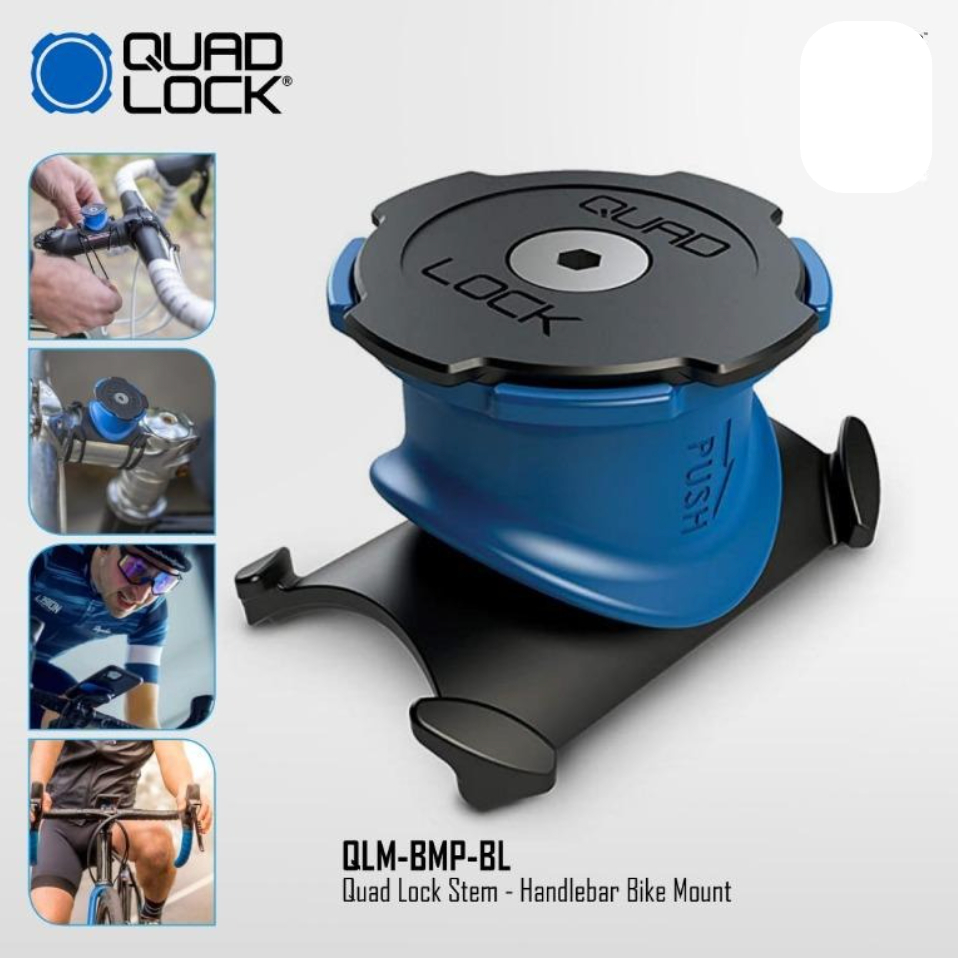 Original QUAD LOCK Cycling - Handlebar/Stem Mount Bike Mount | Shopee ...