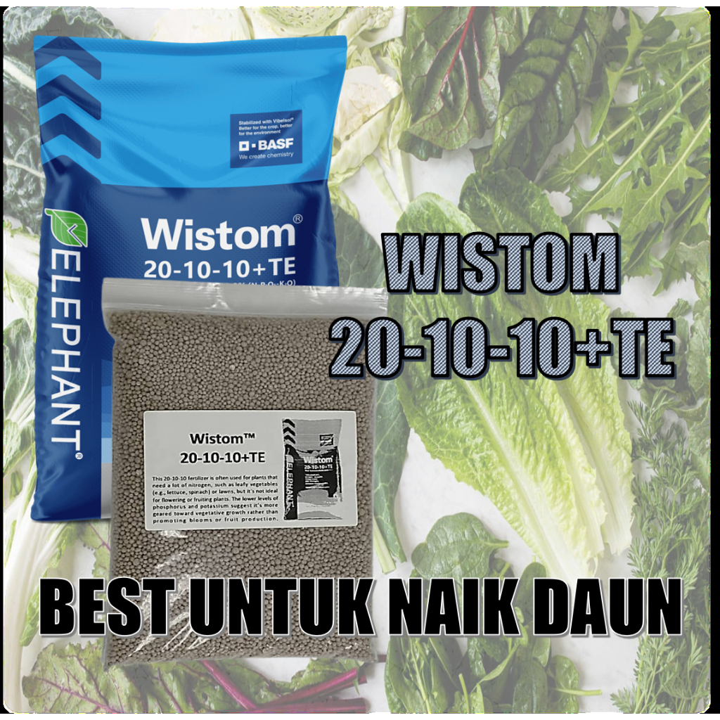 Wistom™ 20-10-10+TE Plant Fertilizer | Baja Tumbuhan | Shopee Malaysia