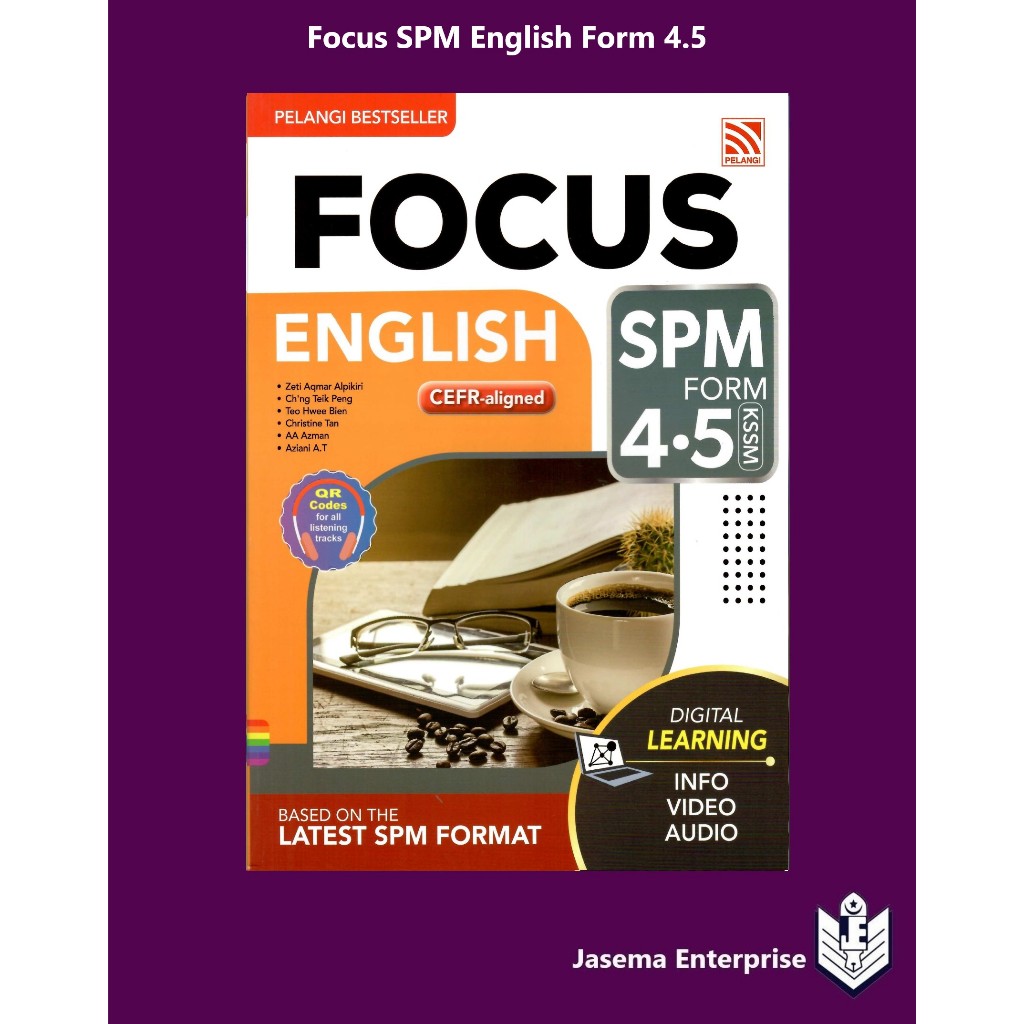 Focus SPM English Form 4.5 CEFR-aligned | Shopee Malaysia