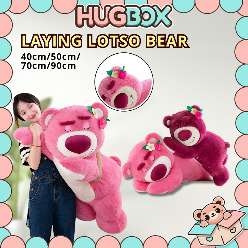 🌈HugBox Patung Lotso Kecil Kartun Lotso Plush Lotso Patung Lotso ...