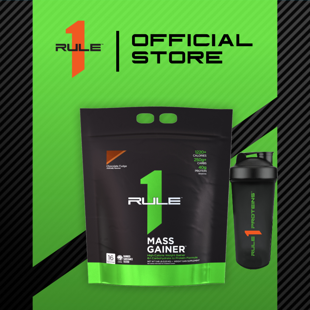 RULE 1 Protein Mass Gainer (12lb) | Shopee Malaysia