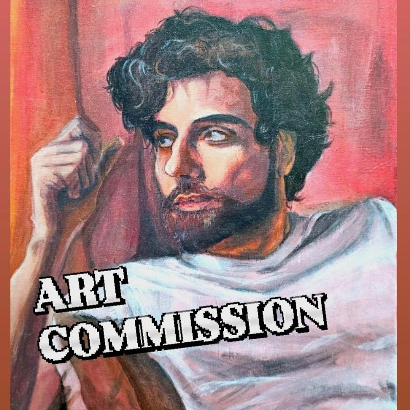 PORTRAIT POTRET ART LUKISAN COMMISSION | Shopee Malaysia