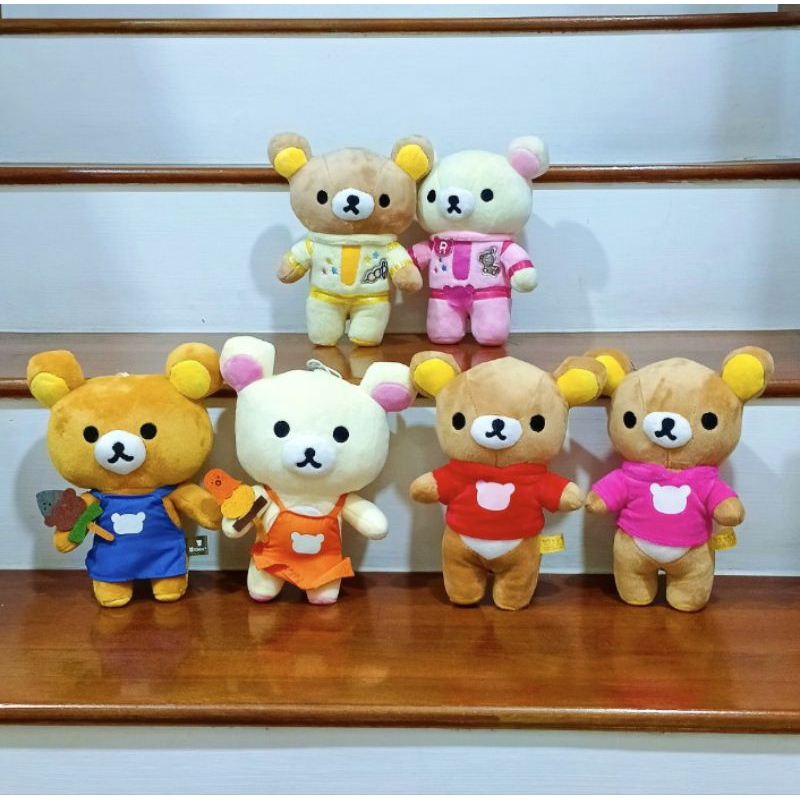20cm Couple Matching Rilakkuma Stuffed Plush Toy Astronaut/ Artist ...