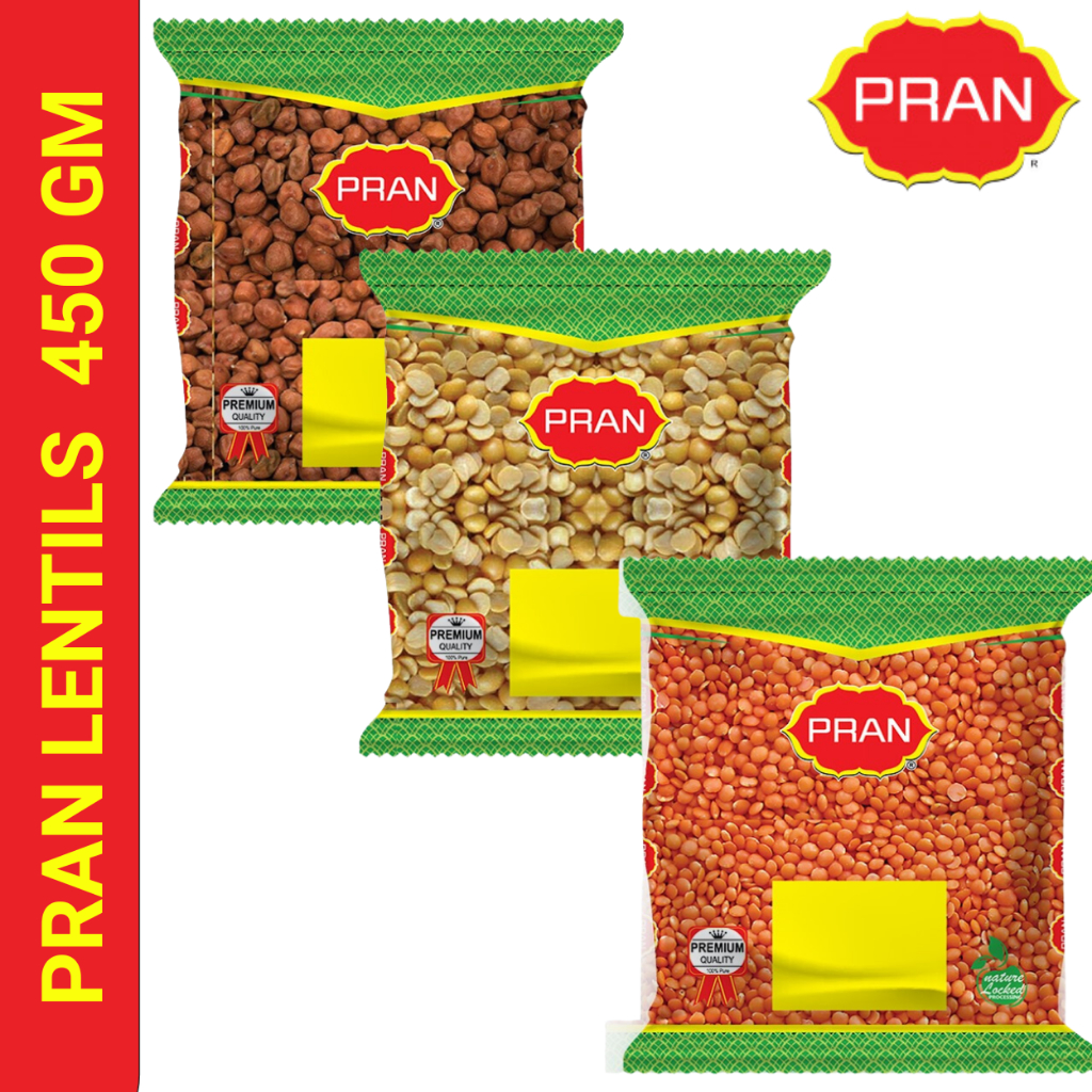 PRAN RED LENTTILS, MOONG DAL,AUSTRALIA DAL, URAD CHILKA, KALA CHANA ...